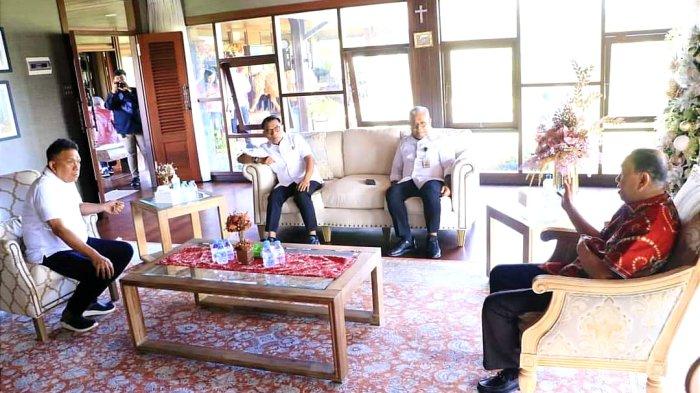 Terima Kunjungan Moeldoko, Bupati dan Wakil Bupati Minahasa Dampingi ...