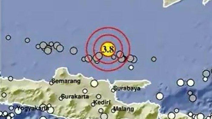 Gempa Bumi di Jawa Timur Siang Ini, Kamis 8 Mei 2025, Info BMKG Kekuatannya - Tribunmanado.co.id