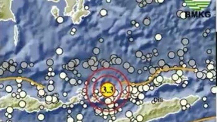 Gempa Bumi Terkini Jumat 7 Maret 2025, Info BMKG Terjadi di Laut, Magnitudo 3.3 SR ...