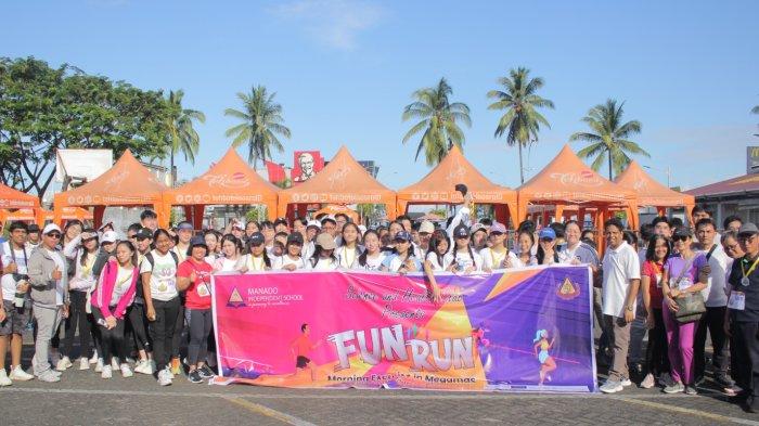 Manado Independent School Science and Health Club Gelar Fun Run 2023 ...