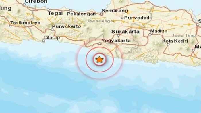 Gempa Guncang Yogyakarta Jumat 17 Februari 2023, Baru Saja Guncang di Laut, Info BMKG ...