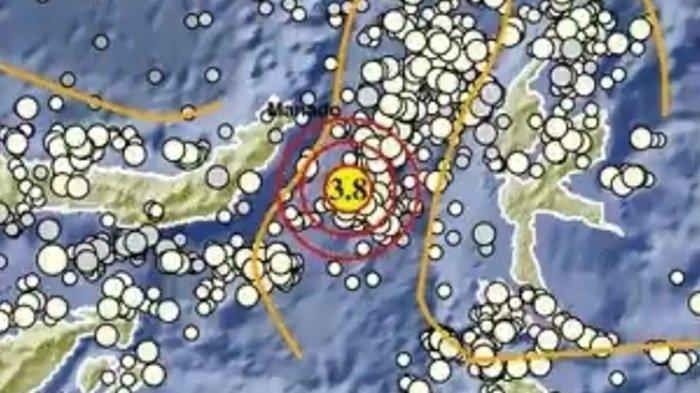 Gempa Terkini Jumat 11 Agustus 2023 Sore, Info BMKG Magnitudo dan Lokasinya - Tribunmanado.co.id