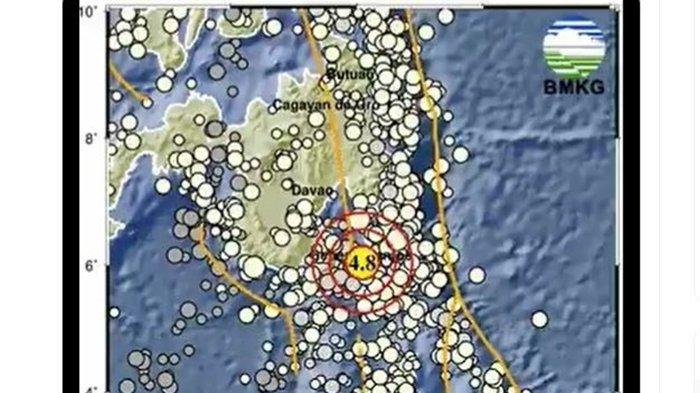 Gempa Bumi Baru Saja Guncang Sulawesi Utara Magnitudo 4.8 Hari Ini Minggu 26 Mei 2024, Info BMKG ...