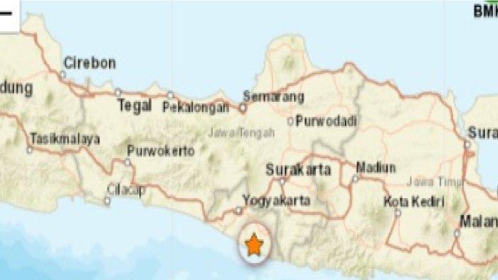 Gempa Bumi Guncang Daerah Istimewa Yogyakarta Rabu 23 April 2025, Gempanya Terjadi Siang Ini ...