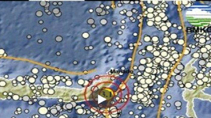 Gempa Bumi Guncang Sulawesi Utara Selasa 15 April 2025, Gempanya Baru Saja Terjadi Siang Ini ...