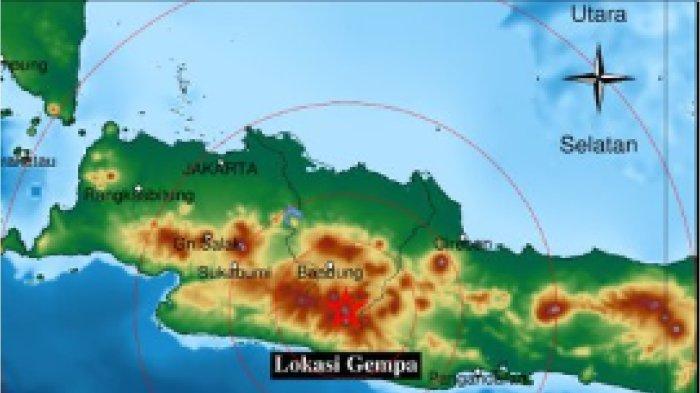 Gempa Bumi Jawa Barat Pagi ini Sabtu 7 Desember 2024, Baru Saja Terjadi, Berikut Info Lengkap ...