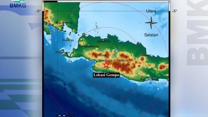 Gempa Bumi Jawa Barat Terkini Pagi ini Senin 8 Juli 2024, Getaran Barusan Terjadi, Berikut Info ...