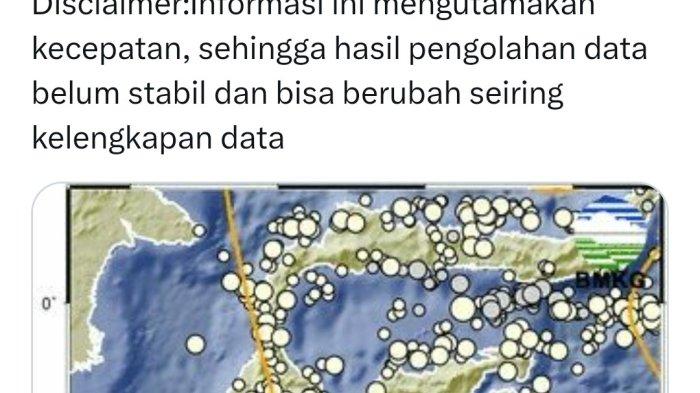 Gempa Bumi Terkini Malam ini Minggu 31 Maret 2024, Guncangan Baru Saja Terjadi, di Sini ...