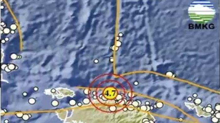 Gempa Bumi Terkini Selasa 2 Mei 2023, Kekuatan Magnitudo 4.7 SR, Berikut Info BMKG ...