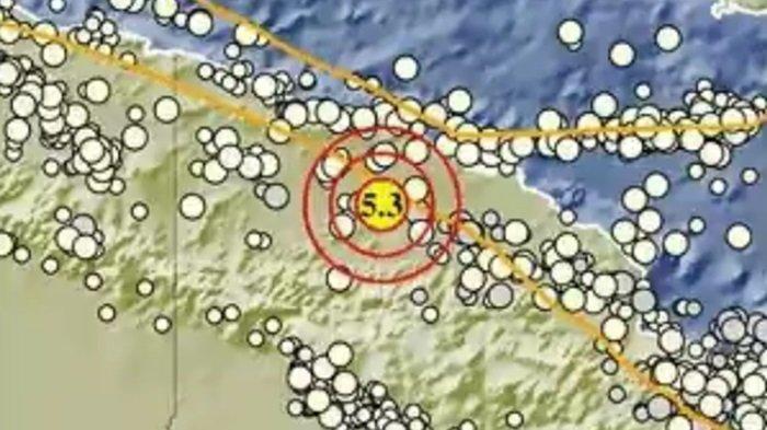Gempa Magnitudo 5,3 SR Pagi Ini Senin 9 September 2024, Info BMKG Baru Saja Terjadi di Darat ...