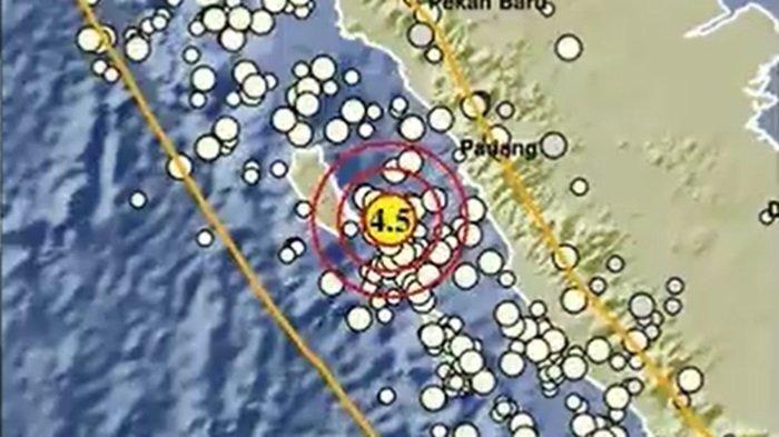 Gempa Terkini Guncang Sumbar Selasa 17 Januari 2023, Info Titik Lokasi dan Magnitudonya ...