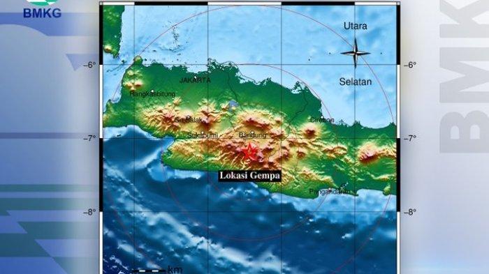 Gempa Terkini Jawa Barat Selasa 28 Mei 2024, Baru Saja Terjadi, Berikut Info Lengkap dari BMKG ...