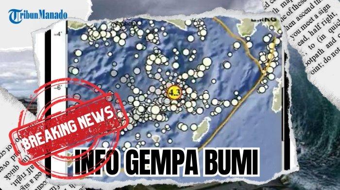 Gempa Terkini Jumat 13 Oktober 2023, Guncangan Terjadi di Laut, Info BMKG Magnitudo dan ...