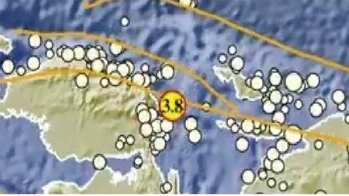 Gempa Terkini Siang ini Sabtu 19 Agustus 2023, 3,8 SR Baru Saja Terjadi - Tribunmanado.co.id