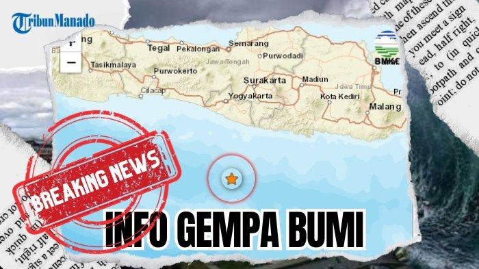 Gempa Terkini Yogyakarta Jumat 6 Oktober 2023, Guncangan Terjadi di Laut, Info BMKG Magnitudonya ...