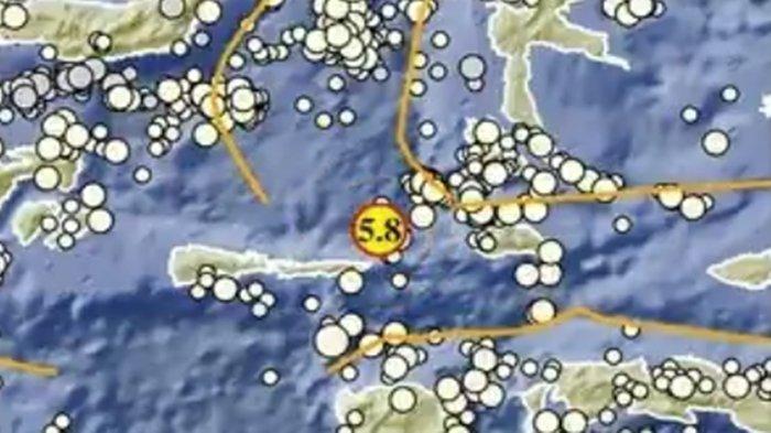 Gempa Magnitudo 5.8 Guncang Wilayah Indonesia Senin 17 Juli 2023, Berikut Info Terkini BMKG ...