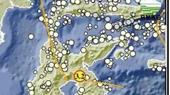 Gempa Bumi Baru Saja Terjadi, Guncang Luwu Timur Sulawesi Selatan, Info BMKG Besaran Magnitudo ...