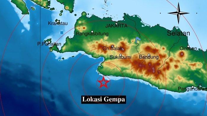 Gempa Hari Ini Selasa 5 Maret 2024, Info BMKG Terjadi di Laut Jawa Barat - Tribunmanado.co.id