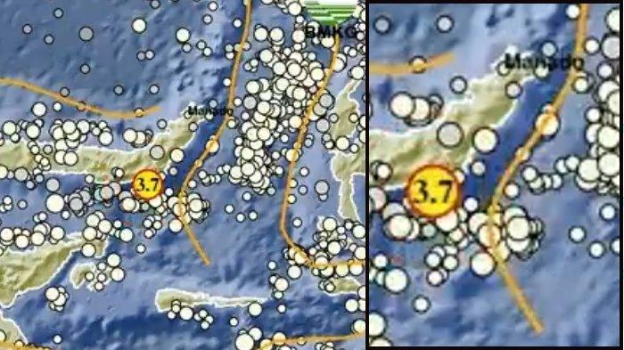 Info BMKG : Gempa Bumi Terjadi di Sulawesi Utara Minggu 13 Agustus 2023, Cek Lokasinya ...
