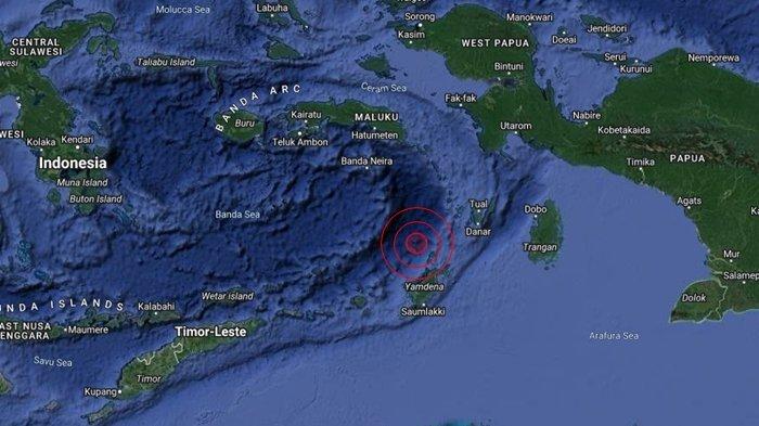Gempa Terkini Magnitudo 5,0 Guncang Wilayah Indonesia Kamis 13 April 2023, Pusat Guncangan di ...