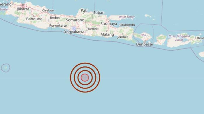 Gempa di Jawa Timur Pagi Tadi Selasa 20 Mei 2025, Info BMKG Terjadi di Laut - Tribunmanado.co.id