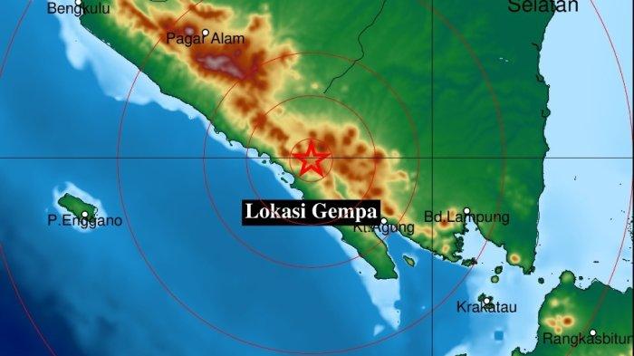 Gempa di Lampung Rabu 4 Juni 2025, Info BMKG Baru Terjadi di Darat - Tribunmanado.co.id