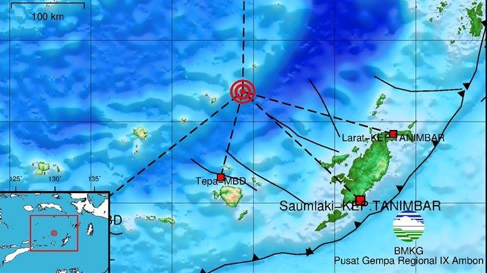 Gempa Bumi Terkini Senin 29 Mei 2023 Pusat Guncangan Di Laut Info