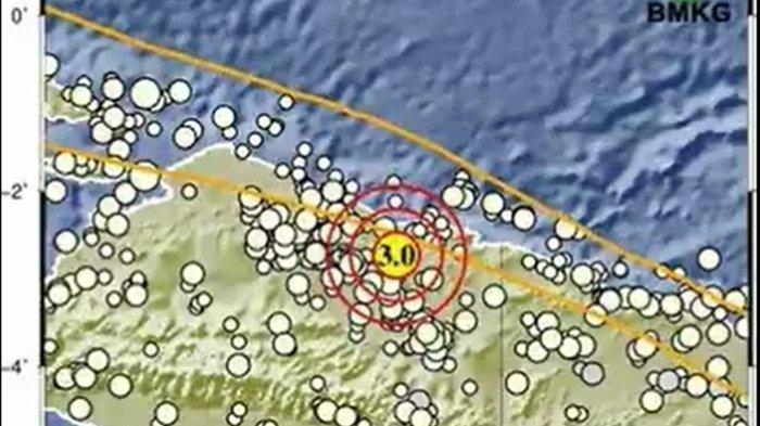 Gempa Terkini Siang Ini Kamis 30 Maret 2023, Pusat Guncangan di Darat, Info BMKG Magnitudonya ...