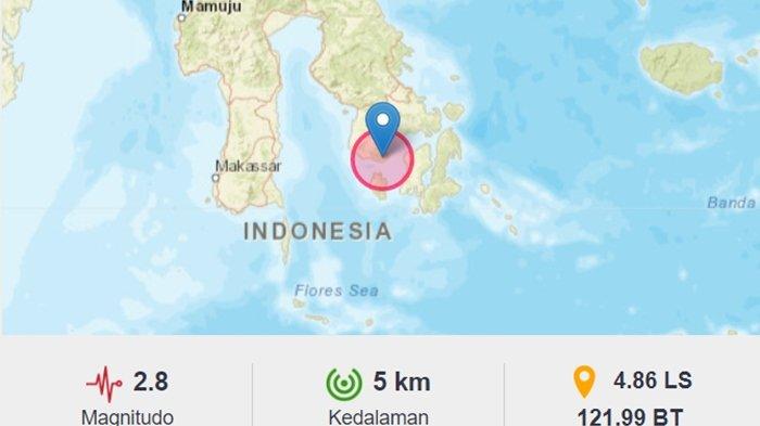 Gempa Terkini Siang Ini Minggu 2 April 2023, Pusat Guncangan di Darat, Info BMKG - Tribunmanado ...