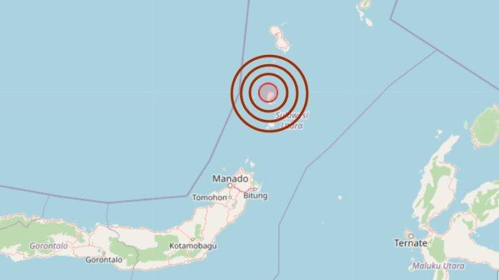 Gempa Bumi di Sulawesi Utara Minggu 1 Juni 2025, Info BMKG Baru Terjadi di Laut - Tribunmanado.co.id