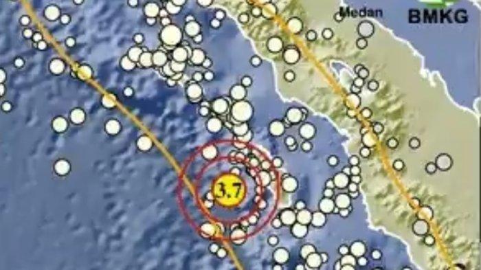 Gempa di Sumatera Utara Rabu 4 Juni 2025, Info BMKG Baru Terjadi di Laut - Tribunmanado.co.id