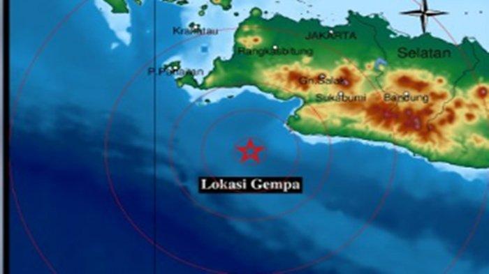 Gempa Guncang Banten Kamis 30 Maret 2023, Pusat Guncangan di Laut, Berikut Info Terkini BMKG ...