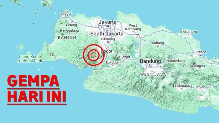Gempa Hari Ini Selasa 16 Januari 2024, Info BMKG Terjadi di Darat Jawa Barat - Tribunmanado.co.id