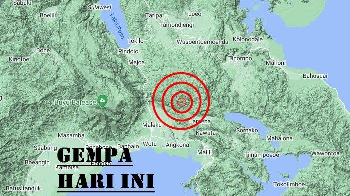 Gempa Hari Ini Senin 25 September 2023, Info BMKG Baru Terjadi di Darat - Tribunmanado.co.id