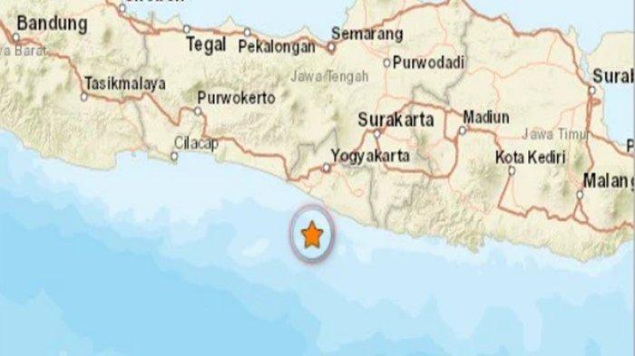 Gempa Guncang Yogyakarta Senin 7 Agustus 2023, Pusat Guncangan di Laut, Berikut Info Terkini ...