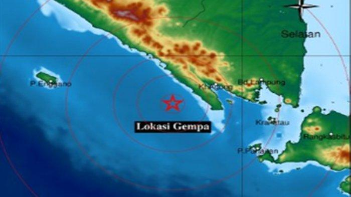 Gempa Guncang Lampung Rabu 5 April 2023, Baru Saja Guncang di Laut ...