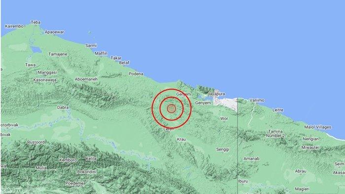 Gempa Bumi Pagi Ini Minggu 5 Maret 2023, Pusat Guncangan di Darat, Info BMKG - Tribunmanado.co.id