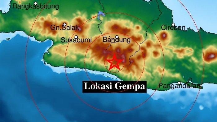 Gempa Bumi Hari Ini di Bandung Jawa Barat Selasa 8 Agustus 2023, Info BMKG Pusat Guncangan di ...