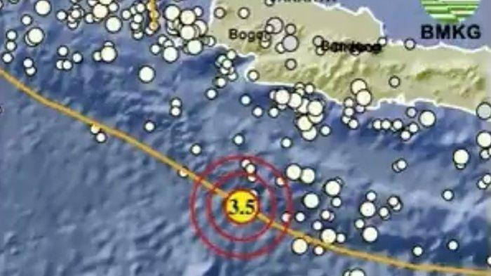 Gempa Bumi di Jawa Barat Jumat 20 Juni 2025, info BMKG Baru Terjadi Titik Lokasi di Laut ...