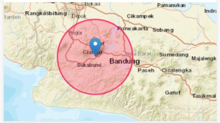 Gempa di Jabar Siang Ini Kamis 17 April 2025, Info BMKG Baru Terjadi di Darat Cianjur ...