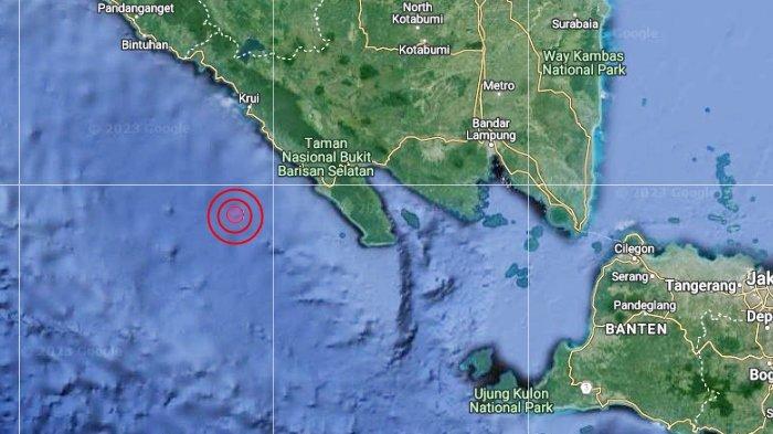 Gempa Terkini Pagi Ini Senin 3 Juli 2023, Baru Saja Guncang di Laut Lampung, Info BMKG ...
