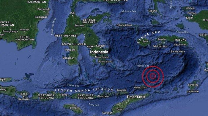 Gempa Terkini Senin 17 April 2023, Pusat Guncangan di Laut, Info BMKG Magnitudonya ...