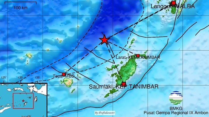 Gempa Bumi Hari Ini Selasa 4 Juni 2024, Info BMKG Magnitudo 4,1 Terjadi di Laut - Tribunmanado.co.id