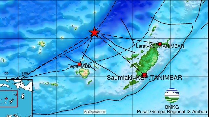 Gempa Hari Ini Senin 26 Februari 2024, Info BMKG Terjadi di Laut - Tribunmanado.co.id