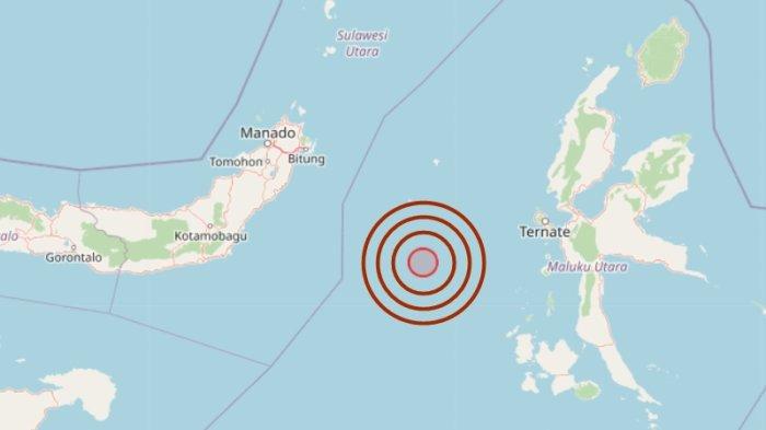 Gempa di Maluku Utara Senin 21 April 2025, Info BMKG Baru Terjadi di Laut - Tribunmanado.co.id