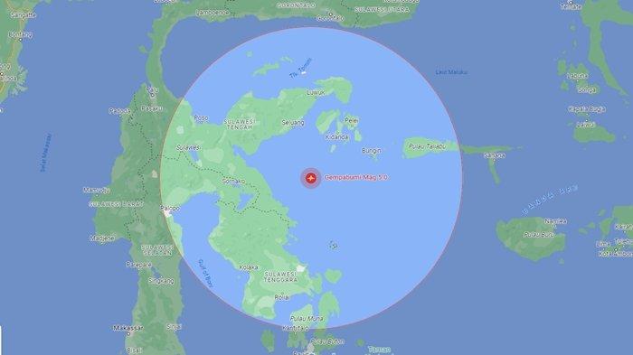 Gempa Terkini Baru Saja Guncang di Laut, Info BMKG Magnitudo 5,0 Kedalaman 10 Km - Tribunmanado ...