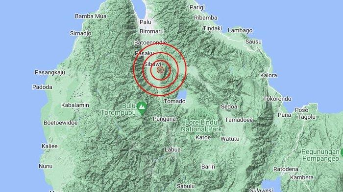 Gempa Bumi Hari Ini Sabtu 26 Agustus 2023, Info BMKG Pusat Guncangan di Darat - Tribunmanado.co.id