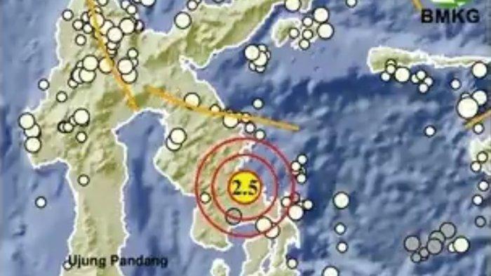 Gempa di Sultra Hari Ini Jumat 25 April 2025, Info BMKG Baru Terjadi di Darat - Tribunmanado.co.id