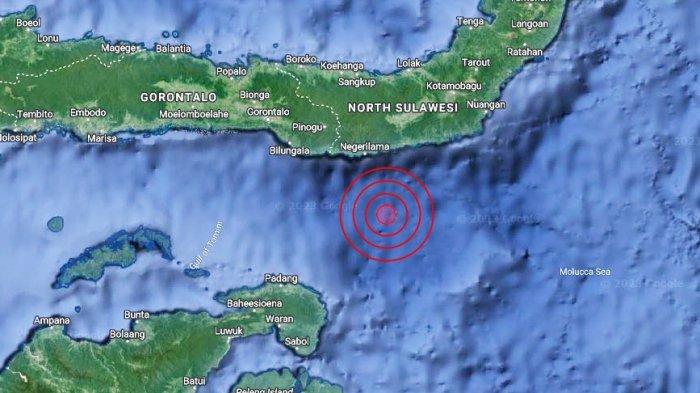 Gempa Bumi Terkini Malam Ini Baru Saja Guncang di Laut, Info BMKG Magnitudonya 4,1 ...