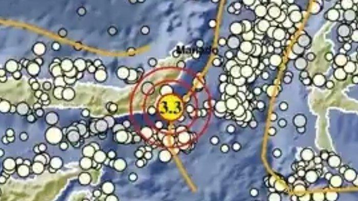 Gempa Bumi Terkini Rabu 12 Maret 2025, Info BMKG Terjadi di Laut Boltim Sulut - Tribunmanado.co.id